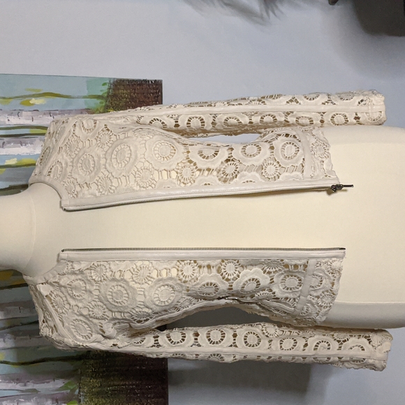 Bagatelle Collection | Jackets & Coats | Bagatelle Exquisite Ivory Lace ...